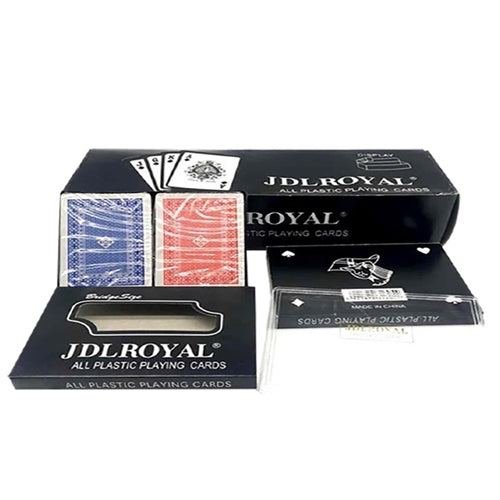 JDL Royal Plastic Playing Cards – WorldWide Trading Group