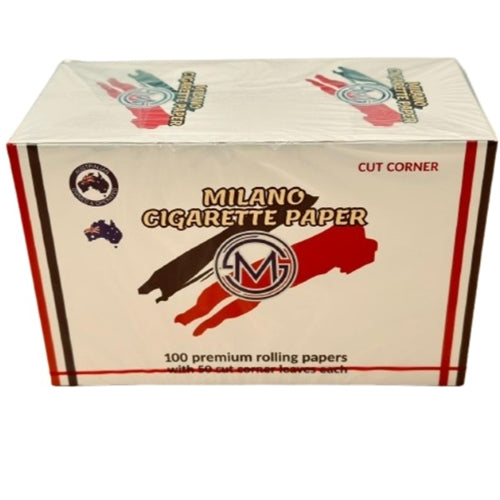 Milano Cigarette Paper Single x 100 – WorldWide Trading Group