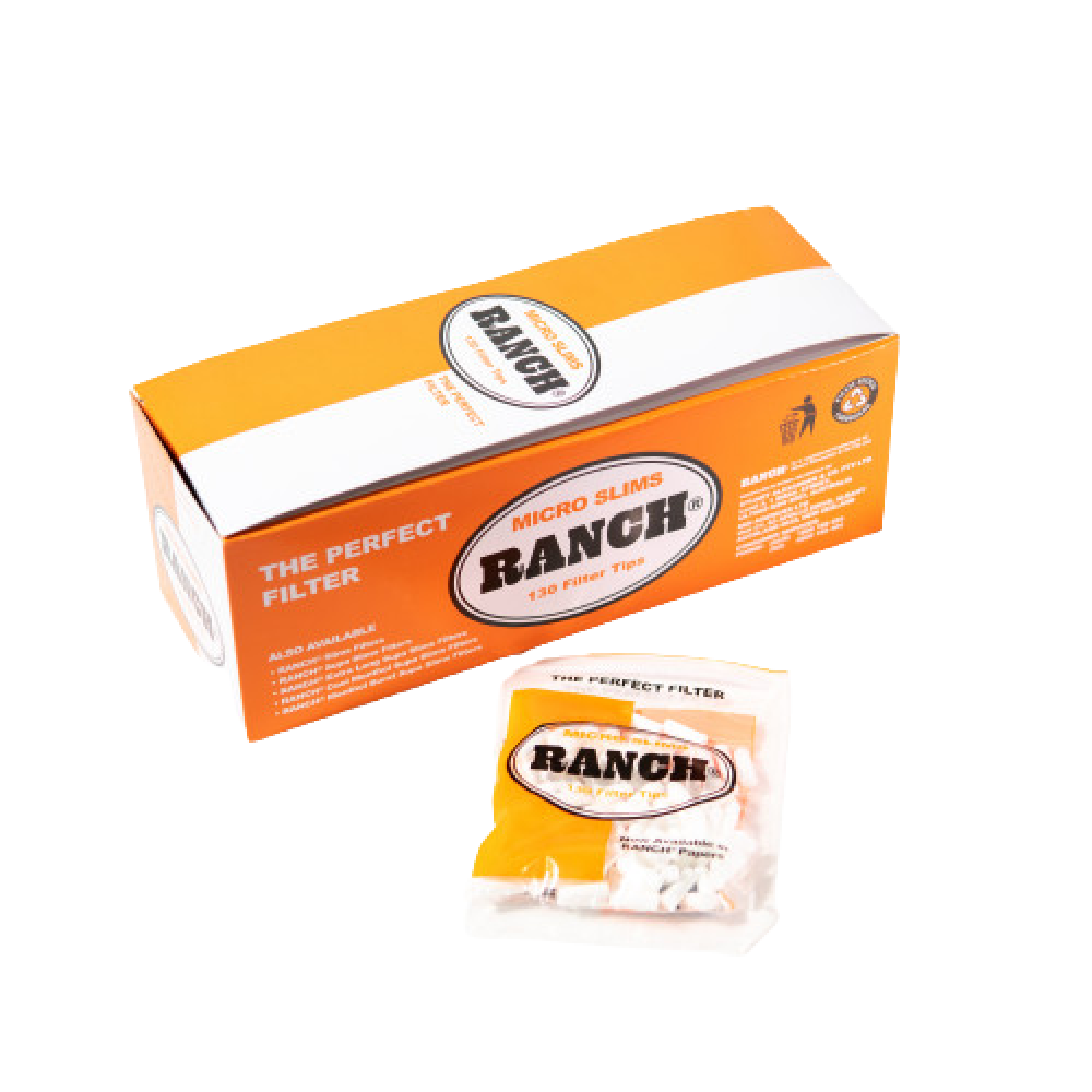 Ranch Micro Slims Filters X 12 – WorldWide Trading Group