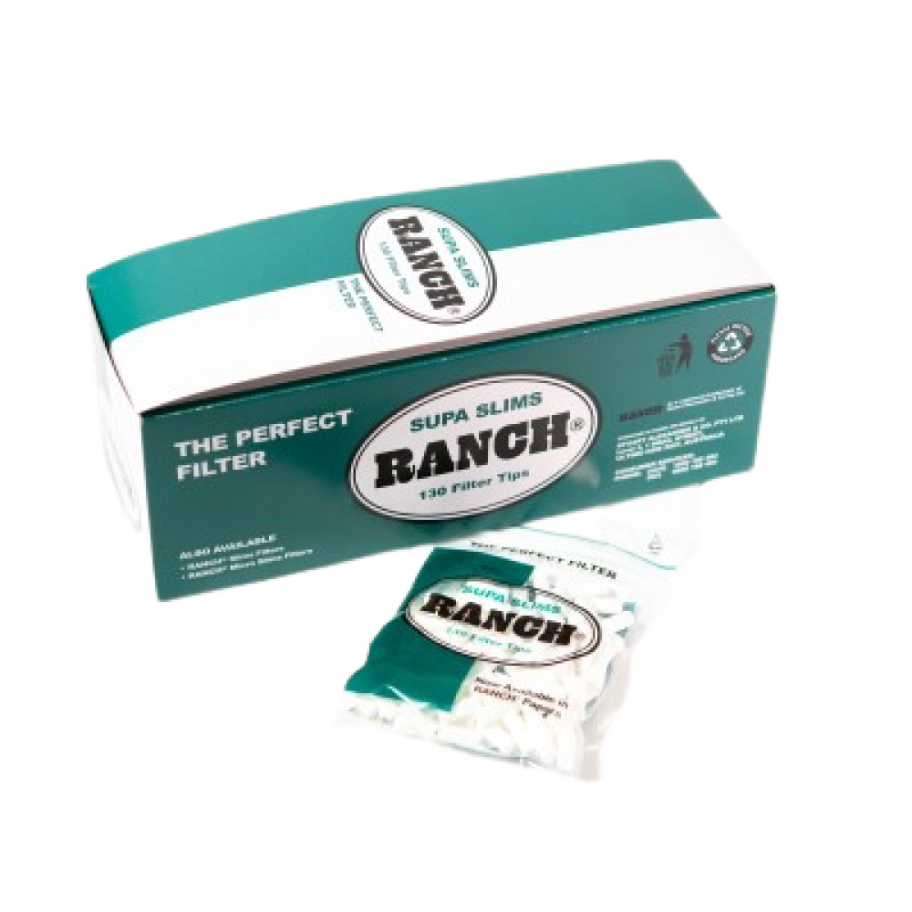 Ranch Supa Slims Filters 12pk – WorldWide Trading Group